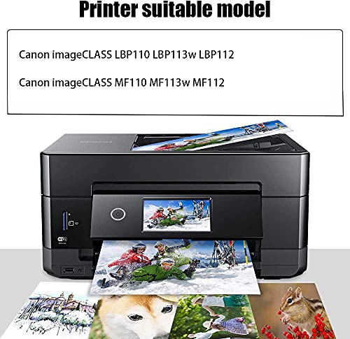 ICOMJET 2Pcs Compatible Toner Cartridge 047 Replacement for Canon 047 CRG-047 Work for Canon ImageCLASS MF113W LBP113W MF110 LBP110 i-SENSYS MF113W LBP113W MF110 LBP110 Series ( 2BLACK )