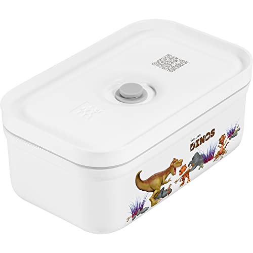 ZWILLING Fresh & Save DINOS Plastic Lunch Box Medium, Airtight Food Storage Container, Meal Prep Container, BPA-Free