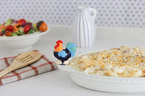 Nora Fleming Hand-Painted Mini: Cock a Doodle Doo (Rooster) A267