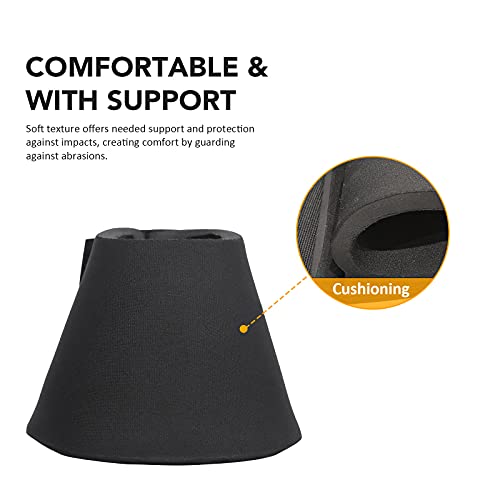 Harrison Howard Horse Bell Boots Durable Protection for Your Horse Sold in Pairs