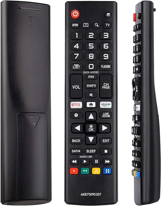 Universal Remote Control for All LG Smart TV, LG Remote Control for Smart TV OLED LCD LED HDTV 3D 4K Smart TVs with Shortcut Buttons