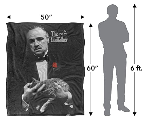 Godfather Poster Officially Licensed Silky Touch Super Soft Throw Blanket 50" x 60"