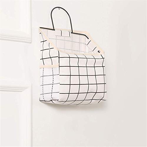 Symmak Storage Bags Hanging Storage Bag Wall Hanging Organizer Bins Pocket Wall Hanging Storage Basket Pocket Storage Bag Organizer for Door Closet Room (2 Packs)