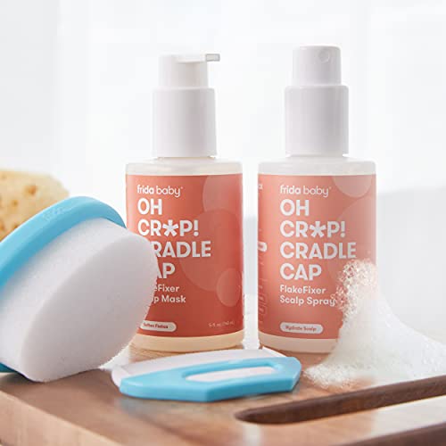 Frida Baby Oh Cr*p! Cradle Cap Flake Fixer Scalp Spray for Dry Scalps