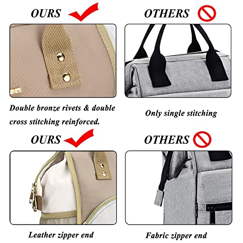 LOKASS Initial Lunch Box for Women Large Lunch Bag, Insulated Cooler Tote Bag for Work/Picnic, Personalized Mother's Day Gift for Mom/Nurse/Teacher-K