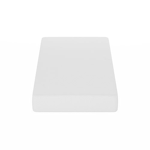 Furinno Tidur Cooling Gel Memory Foam Mattress, 8 Inch, Twin, White