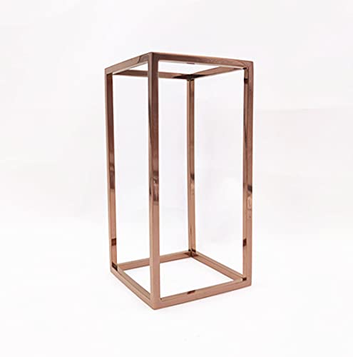Rose Gold Stainless Steel Shoe Bag Handbag Display Stands Rack Shop Window Props and Decorations