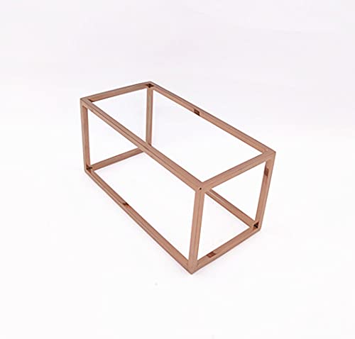 Rose Gold Stainless Steel Shoe Bag Handbag Display Stands Rack Shop Window Props and Decorations