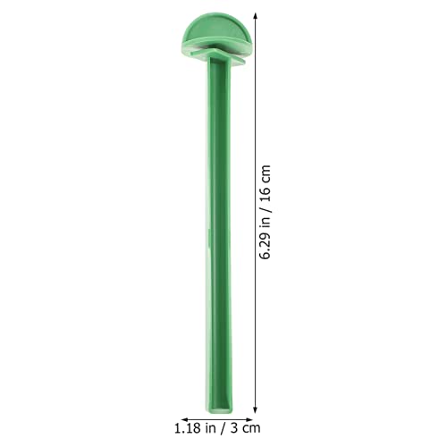 POPETPOP Bird Cage Perch Plastic Parrot Branch Stand Parrot Cage Hanging Toys for Small Conures Macaws Parakeets Parrots Love Birds Finches Green 10PCS
