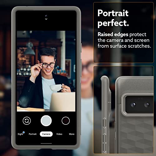 Caseology Parallax Protective Case Compatible with Google Pixel 6 Pro Case (2021) - Ash Gray