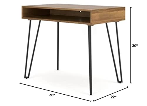 Signature Design by Ashley Strumford Home Office Desk, 36", Light Brown