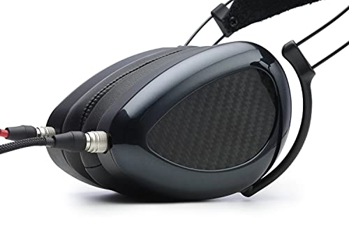 DROP + Dan Clark Audio Aeon Planar Magnetic Headphones - Closed-Back, Over Ear, Carbon Fiber, Audiophile (Aeon Closed X), Blue/Black