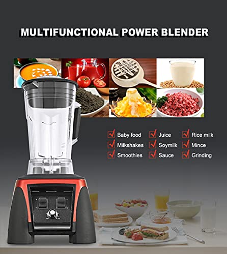 Multipurpose Power Blender, Speed Adjustable Blender with 2L Jar for Smoothies, Shakes, Juice, Soup, Mince and more (Black)