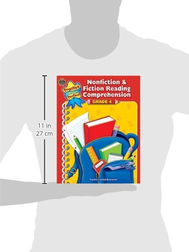 Nonfiction & Fiction Reading Comprehension Grade 4 (Practice Makes Perfect)