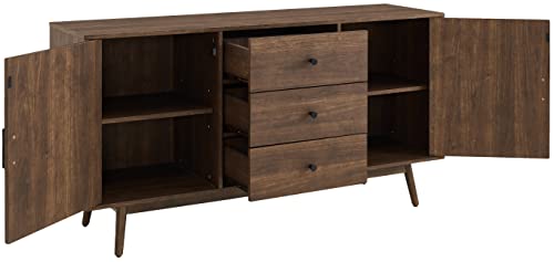 Crosley Furniture Lucas Sideboard, Brown