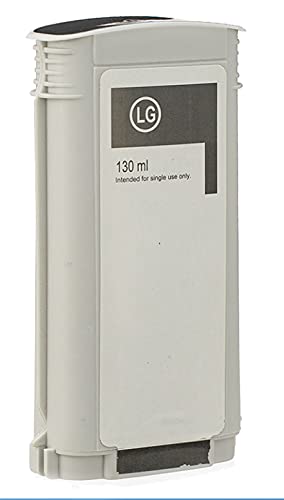 LKB Compatible HP70LG Light Gray Ink Cartridge Replacement with 130ML Use with HP Designjet Z2100 Z5200 Z3200 Z3100 Z5400 ( HP70LG ) –US