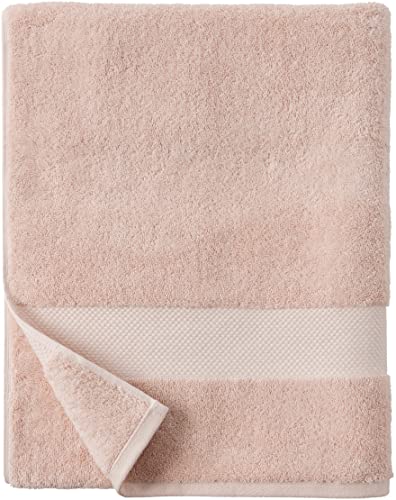Amazon Aware 100% Organic Cotton Plush Bath Towels - 6-Piece Set, Blush