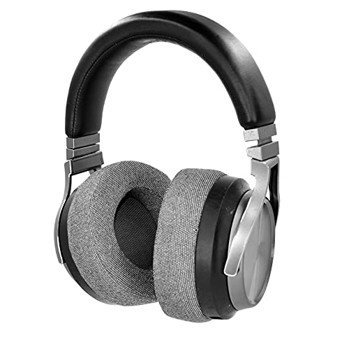 Upgrade Virtuoso XT Thicker Earpads - Replacement Ear Cushion Compatible with Corsair Virtuoso RGB Wireless SE Gaming, Softer Leather,High-Density Noise Cancelling Foam, Added Thickness Gray