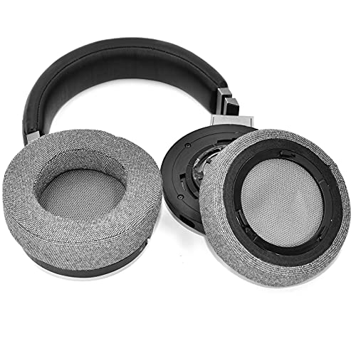 Upgrade Virtuoso XT Thicker Earpads - Replacement Ear Cushion Compatible with Corsair Virtuoso RGB Wireless SE Gaming, Softer Leather,High-Density Noise Cancelling Foam, Added Thickness Gray