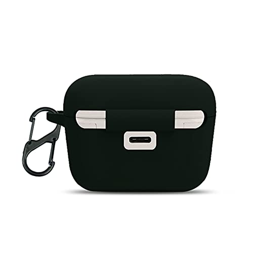 Case Cover Replacement for Sennheiser CX / CX 400BT True Wireless Earbuds, Silicone Protective Sleeve Skin ( Black) - LEFXMOPHY