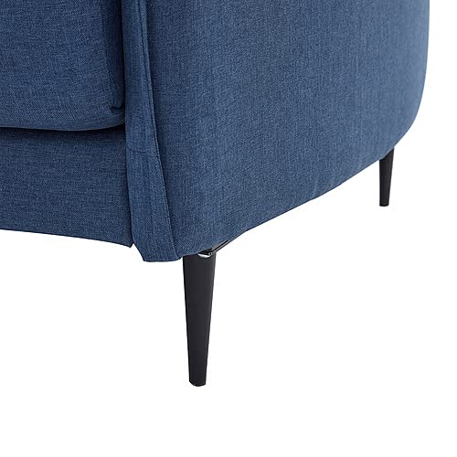 65.8" Modern Design Couch Soft Linen Upholstery Loveseat for Compact Living Space, Apartment, Dorm.