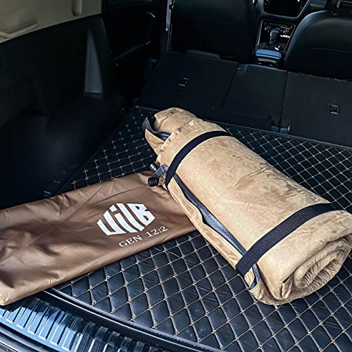UILB Self Inflating Camping Mattress 2.7 Inches Thickness Automatic Car Mattress Double Oversize Bed Travel,Camping,SUV,MPV Home Guest (2021 Upgrade)