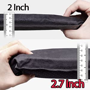 UILB Self Inflating Camping Mattress 2.7 Inches Thickness Automatic Car Mattress Double Oversize Bed Travel,Camping,SUV,MPV Home Guest (2021 Upgrade)