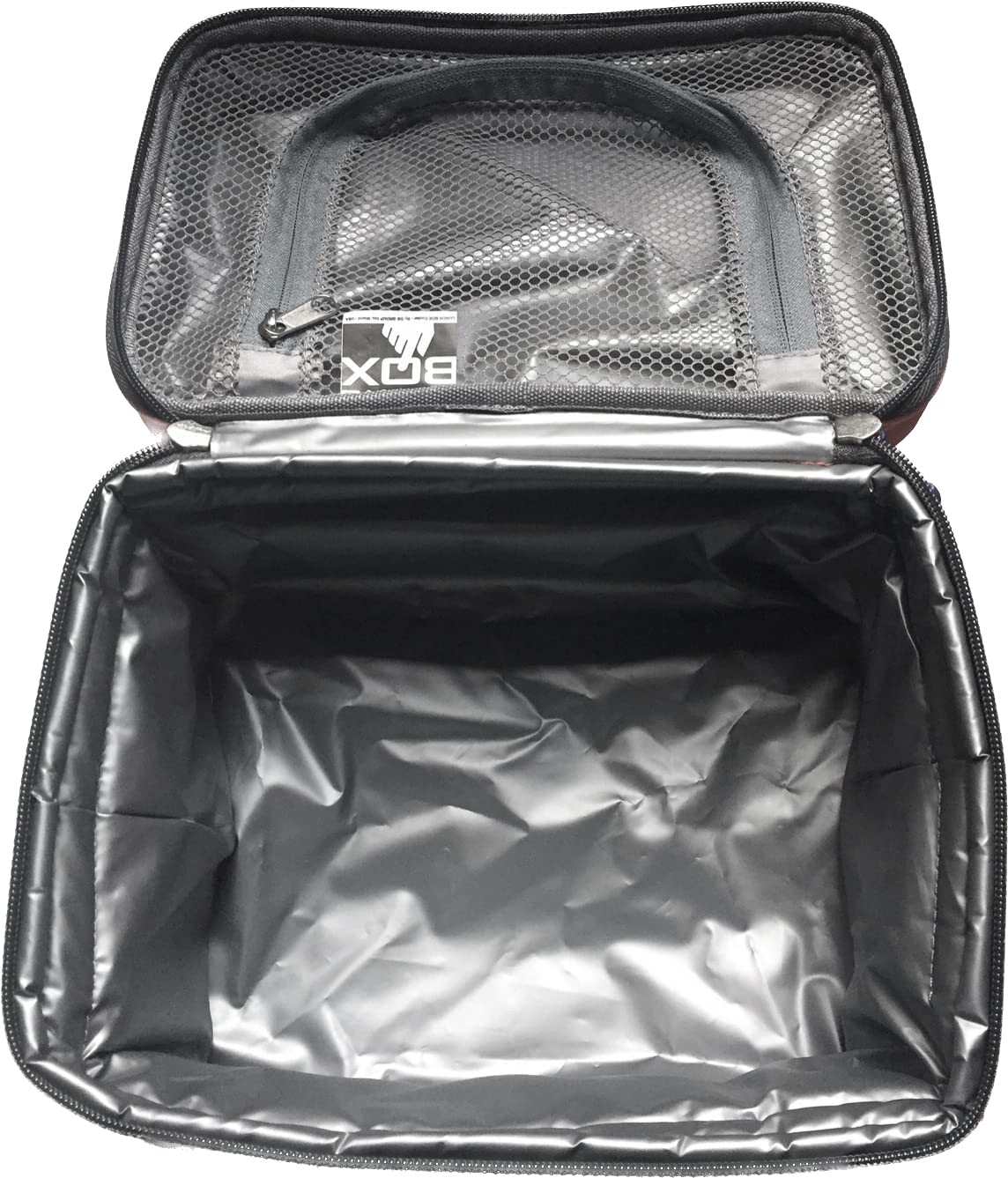 Lunch box great insulated, bag cooler, for men-women, thermal reusable, leakproof, black