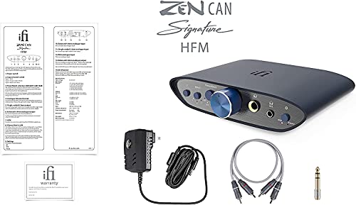 iFi Zen CAN Signature HFM - Balanced Desktop Headphone Amp and Preamp with 4.4mm Outputs [Compatible with HIFIMAN Headphones]