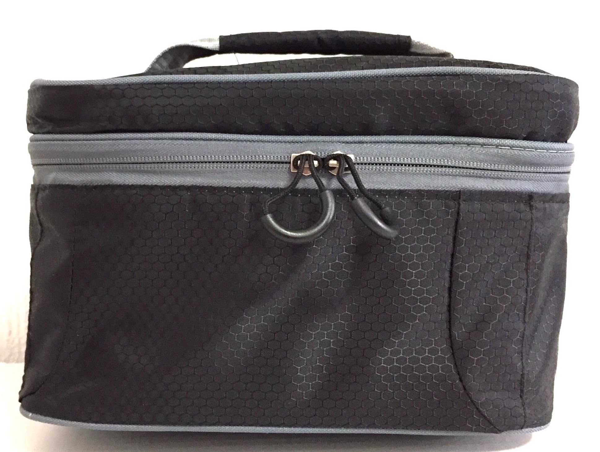 Lunch box great insulated, bag cooler, for men-women, thermal reusable, leakproof, black