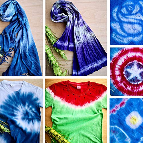 Textile Paints, Fabric DIY, Harmless Tie Dye Kit, Skin Safe Dye, Machine Washable Dyes, Clothing Accessories Decorating(Size:5 Set)