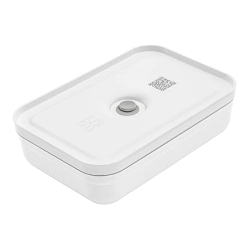 ZWILLING Fresh & Save Flat Lunch Box Large, Airtight Food Storage Container, Meal Prep Container, BPA-Free, Grey
