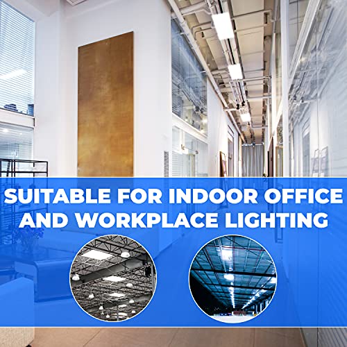 2FT LED High Bay Shop Light, 2FT 321W, 41730Lumens 5000K Daylight Linear Hanging Light for Warehouse Workshop Supermarket (dimmable) (321)