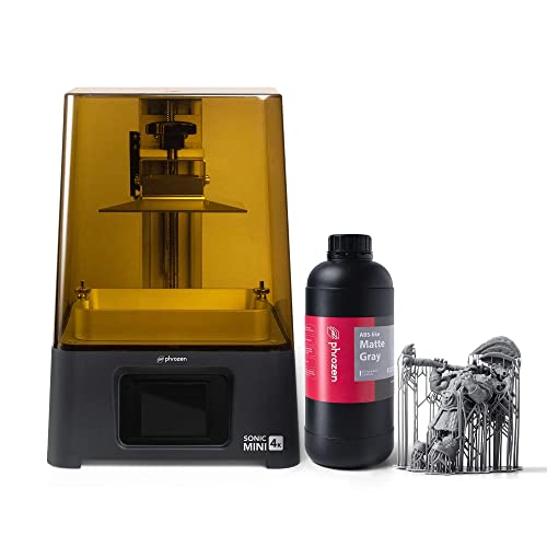 Phrozen Sonic Mini 4K 3D Printer Bundle with Phrozen ABS-Like Matt Gray Resin 1KG