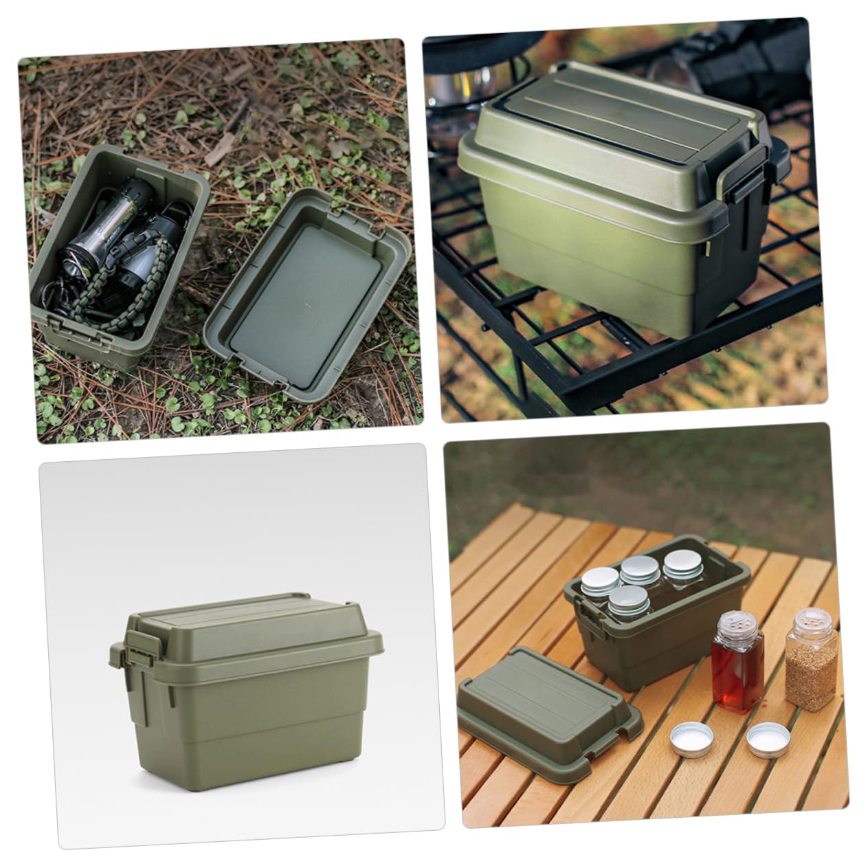 Unomor 1 Set grill spices mini condiment bottles mini containers camping spices bbq spices grilling spices portable seasoning container camping jars plastic barbecue Accessories travel
