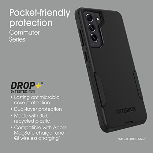 OtterBox COMMUTER SERIES Case for Galaxy S21 FE 5G (Only) - ROCK SKIP WAY (BLUE)