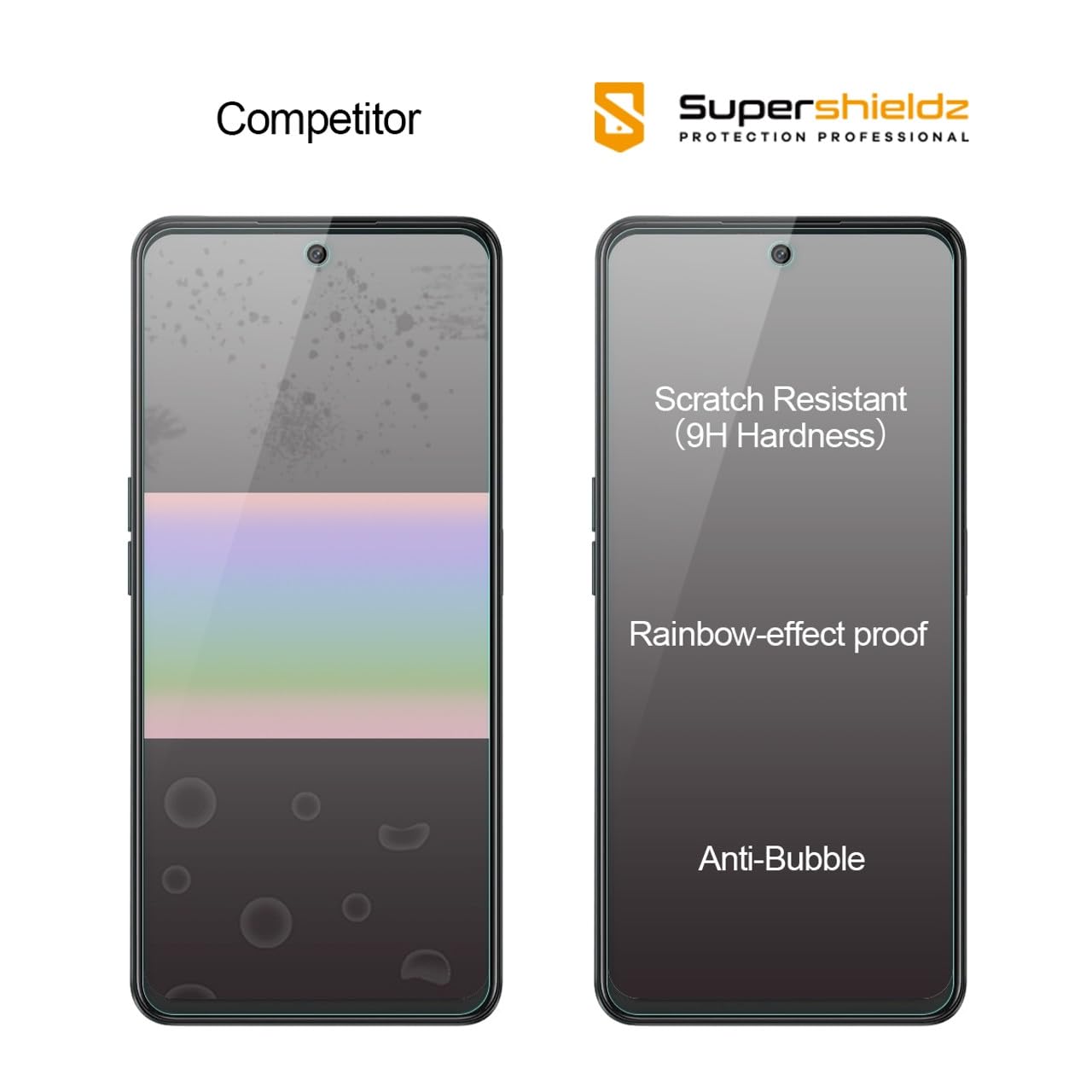 Supershieldz (2 Pack) Designed for OnePlus Nord N30 5G Tempered Glass Screen Protector, Anti Scratch, Bubble Free