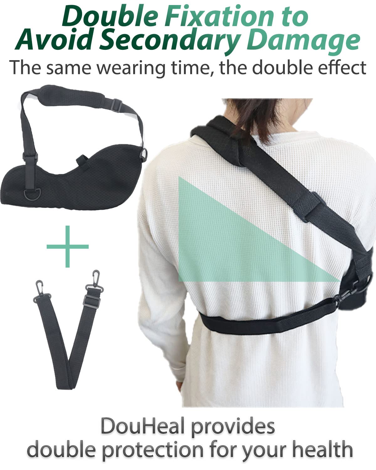 Kids Arm Sling, Multiple Fixed Design, Fashion Medical Arm Support, Comfort, Right & Left Child Arm Slings for Shoulder, Elbow, Wrist Injury, Adjustable for Girl & Boy