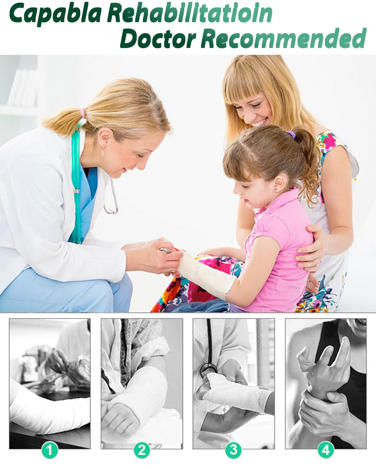 Kids Arm Sling, Multiple Fixed Design, Fashion Medical Arm Support, Comfort, Right & Left Child Arm Slings for Shoulder, Elbow, Wrist Injury, Adjustable for Girl & Boy