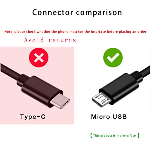 YCWZZH 10ft Charger Charging Cable Cord Compatible for Logitech MX Master 2S MX Anywhere 2 MK875 MX Ergo K800 K811 K830 G915 Folio m1,Keys Folio 43404 09543 & More USB Mirco Port Mouse/Keyboard