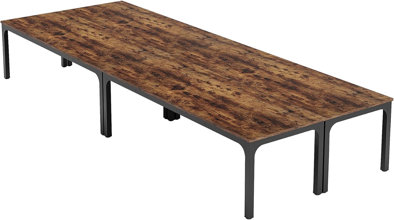Tribesigns 78.74-Inch Conference Table Set of 4, 13FT Conference Room Table, Large Rectangle Meeting Seminar Table Set for 12-16 Person, Long Business Tables (Only Table)