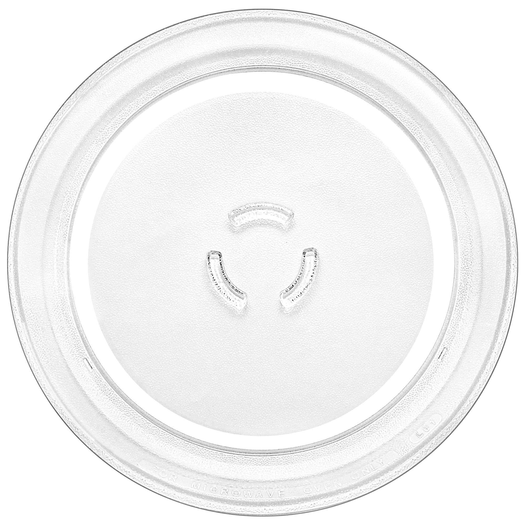 Microwave Glass Tray Plate 4393799 4393751 Compatible with whil-Pool Microwave Glass Plate 4393799 PS373741 AP3130793 EAP373741 30QBP4185 Microwave Glass Plate Turntable by Fetechmate