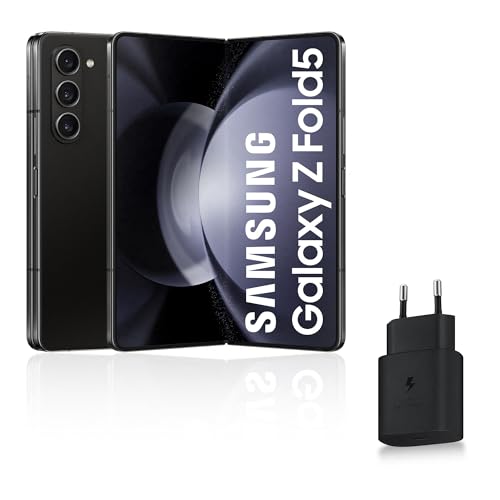 Samsung Galaxy Z Fold 5 SM-F946B/DS Dual SIM 12GB 512GB EU/UK Model Factory Unlocked International Version (Black)