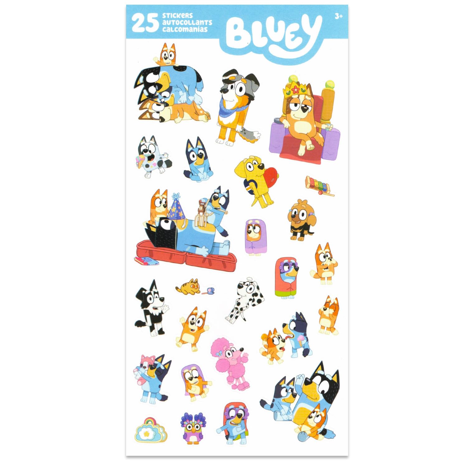 Disney Bluey Magic Ink Coloring Book Set Kids Toddlers - Bundle with 2 Bluey Imagine Ink Coloring Books with Invisible Ink Pens, Stickers and Door Hanger (Bluey Activity Set)