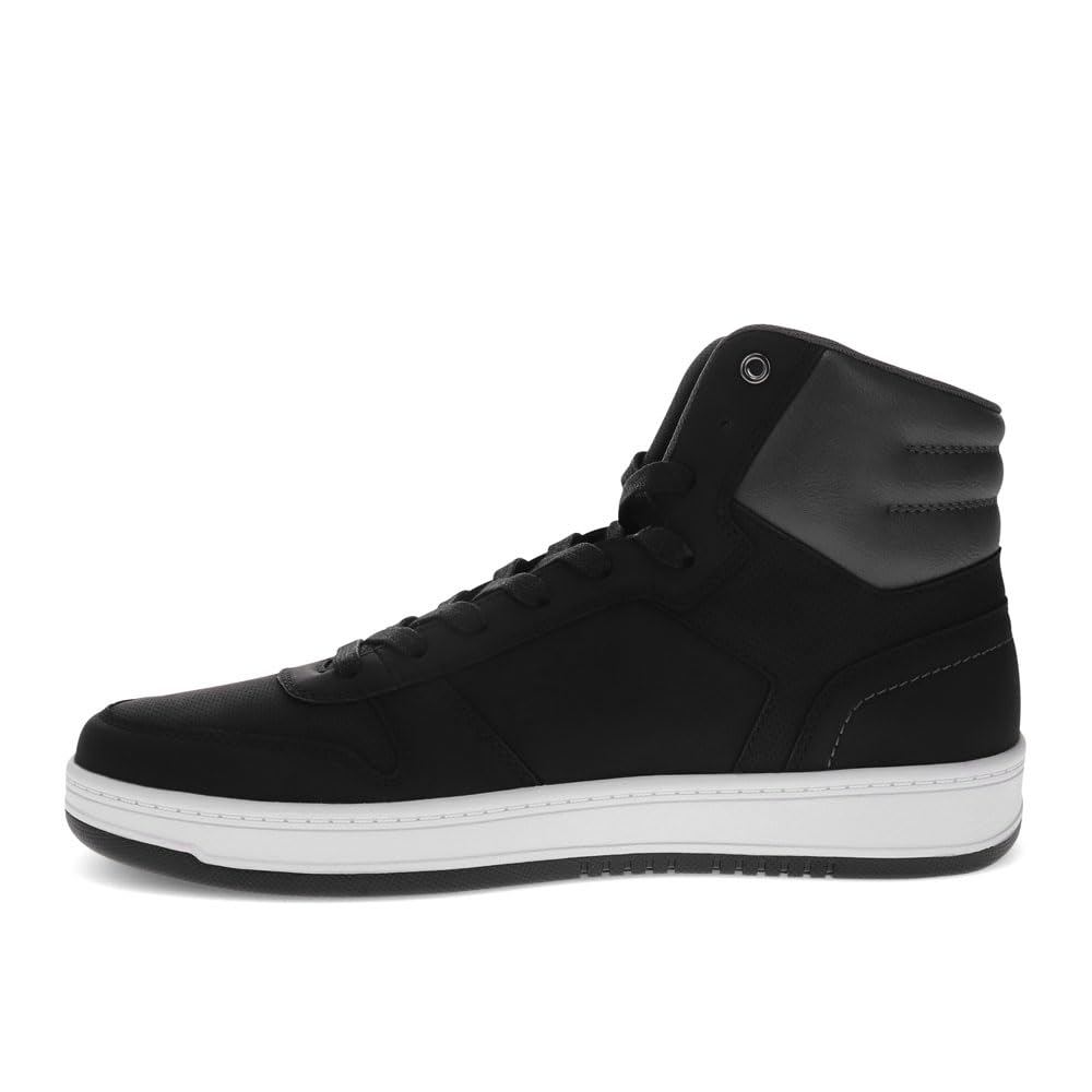Levi's Men's Drive HI CBL Sneaker, Black/Charcoal, 11