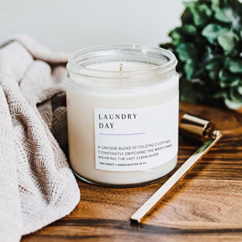 CE Craft Smells Like Bucky Barnes Candle - Midnight Musk Scent - Gift for Her, Prayer Candle, Scented Soy Wax Candle for Home | 9oz Clear Jar, 40 Hour Burn Time, Made in the USA