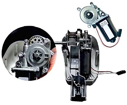 Aaiov 373566 RV Awning Motor Replacement Universal Black Connector Motor Compatible with Solera Power Awnings Motor