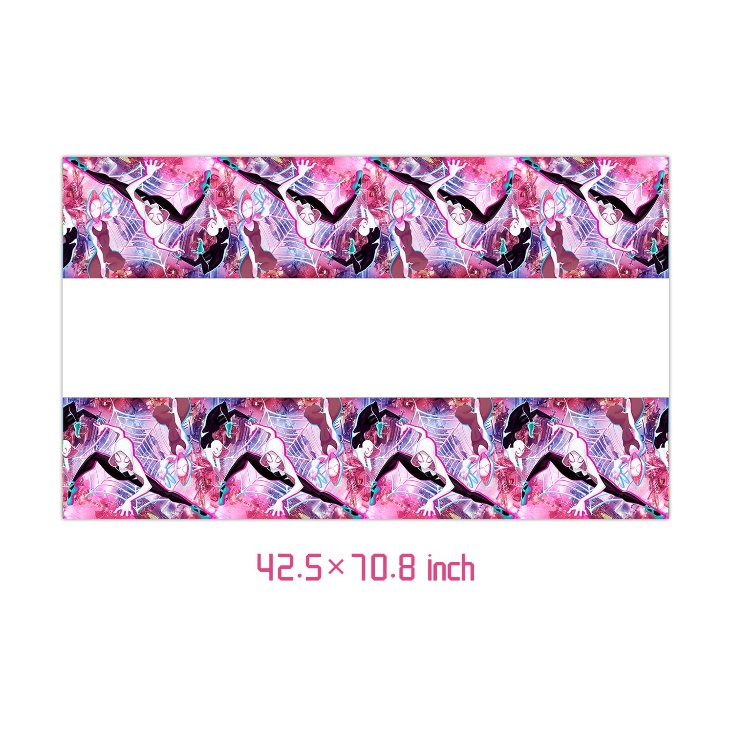 Spider-Gwen Party Supplies Tableware Cover Plates And Napkins Tablecloth Birthday Party Table Decoration Across the Spider Verse For 10 Guests Treat