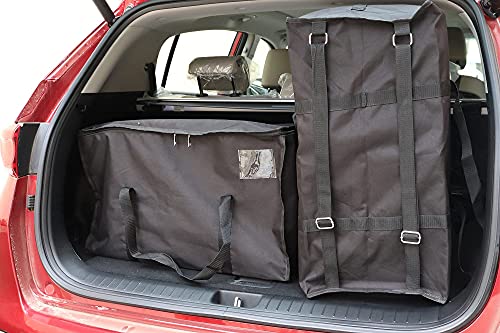 Dino74 Set of 2 Blue Moving Bag - 75l Oversized Large Space Saving Clothes Storage Bag, College Dorms Reusable Traveling Bag for Hiking Outings 65 X 38 X 30cm