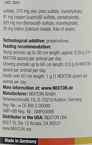 Nekton Iguana Vitamins, 220gm (7.76oz.)